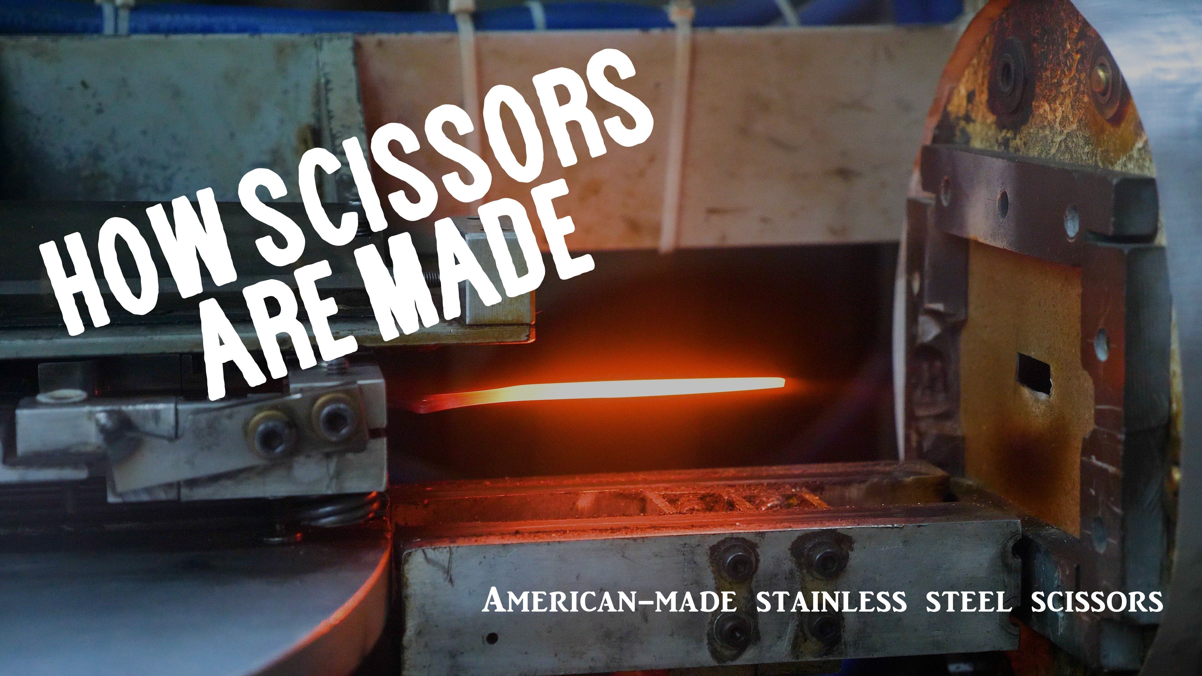 How Scissors Are Made | American-Made Stainless Steel Scissors — Wolff ...