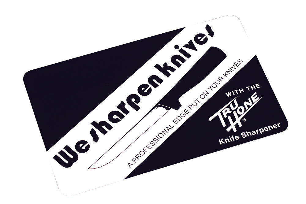 Knife Sharpening Poster — Wolff Industries, Inc.