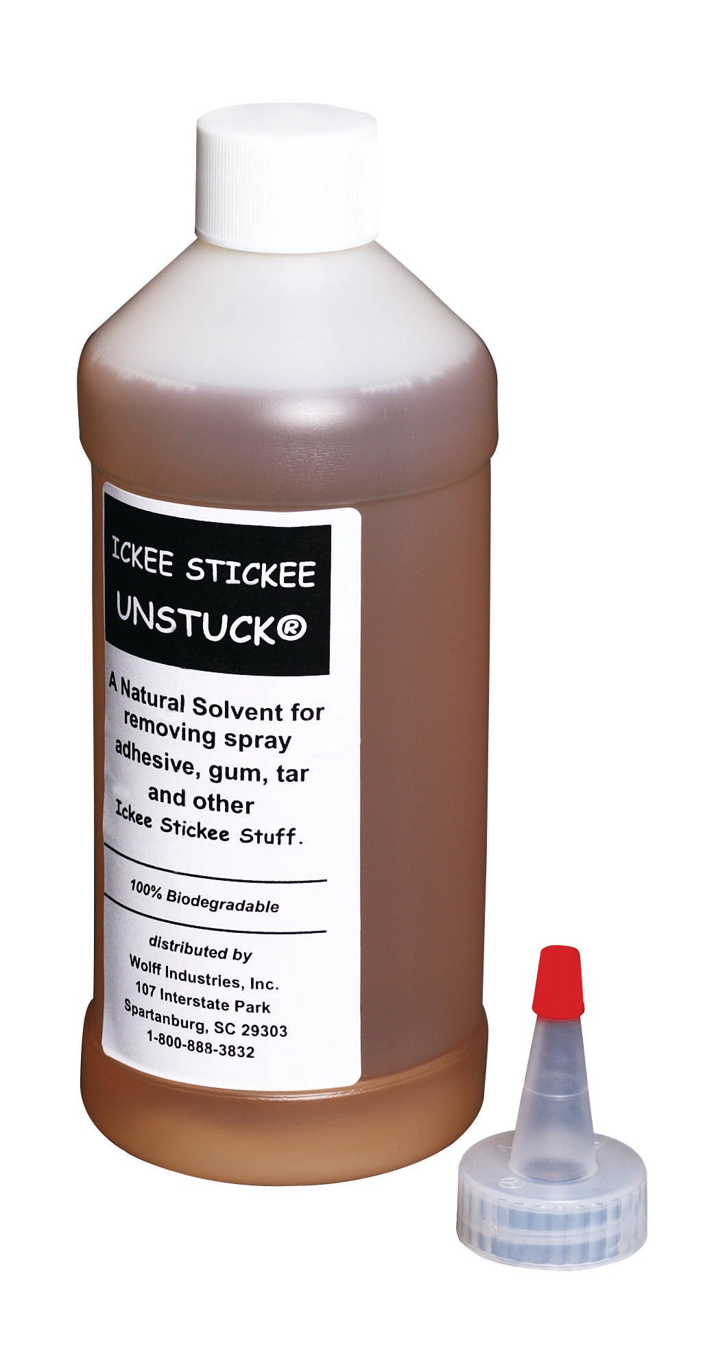 Ickee Stickee Unstuck — Wolff Industries, Inc.