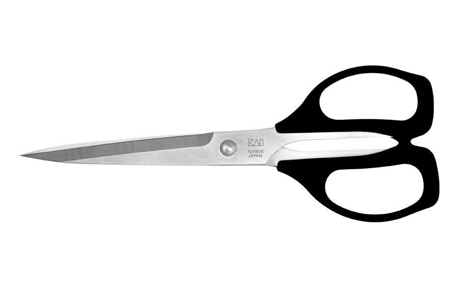 KAI® N3180S 7" Industrial Scissors - N3000 Series Stainless Steel Shea ...