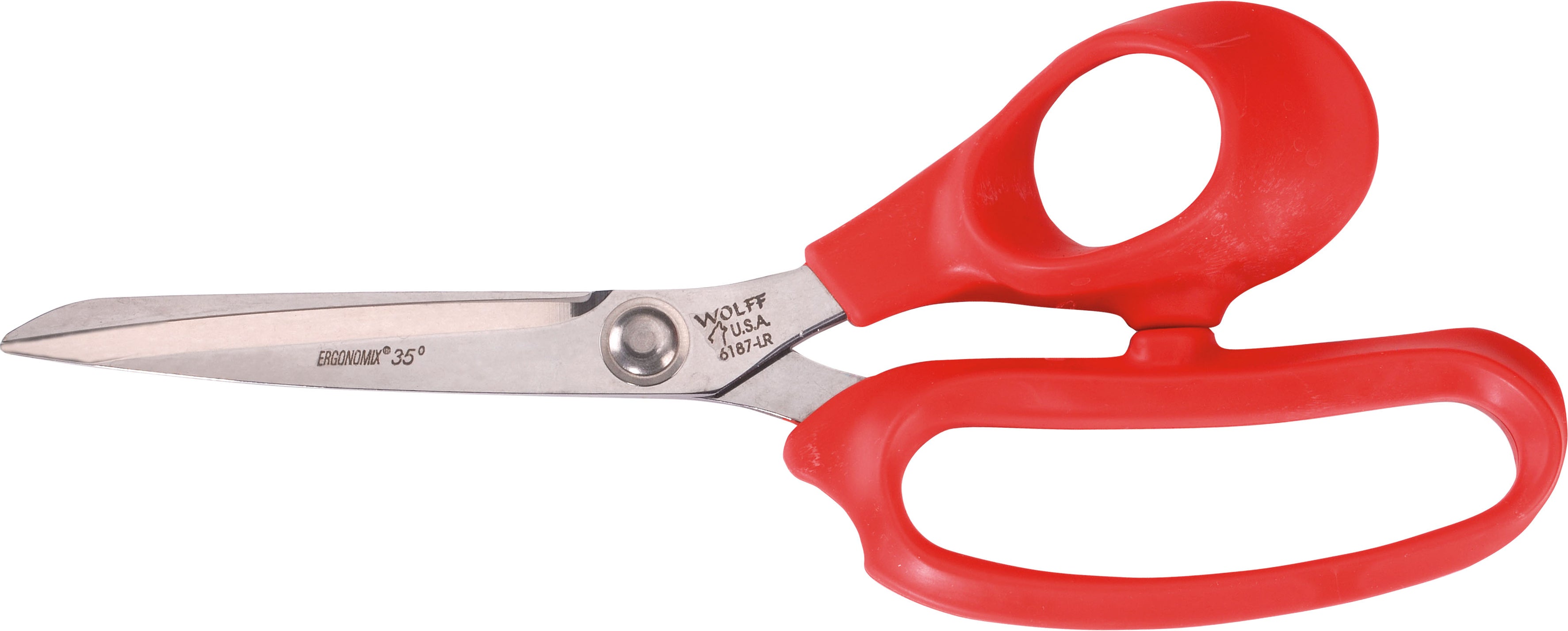 Wolff® 6187-LR 9" Ergonomix® Poultry Scissors - 6000 Series Stainless — Wolff Industries, Inc.